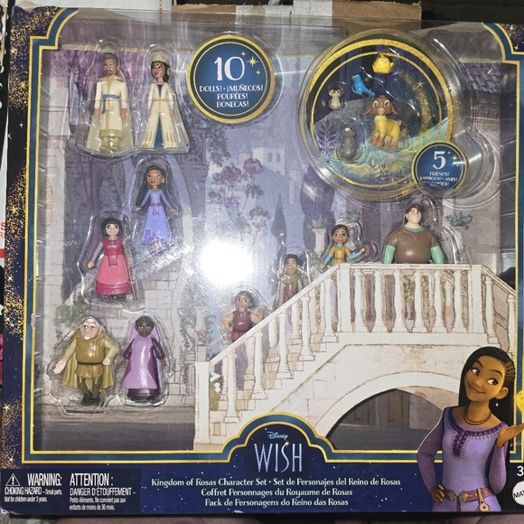Disney | Toys | Disney Wish Character Set Multicolor | Poshmark